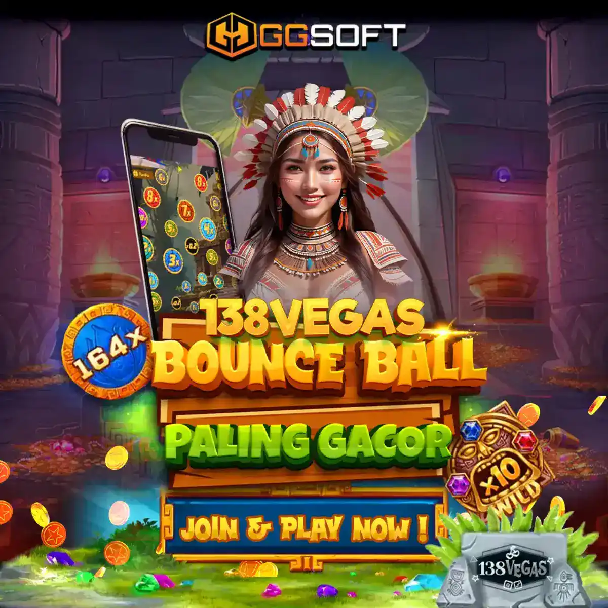 GGSFOT: Bounce Ball Slot Dan Mari Kita Win Bersama 138VEGAS!